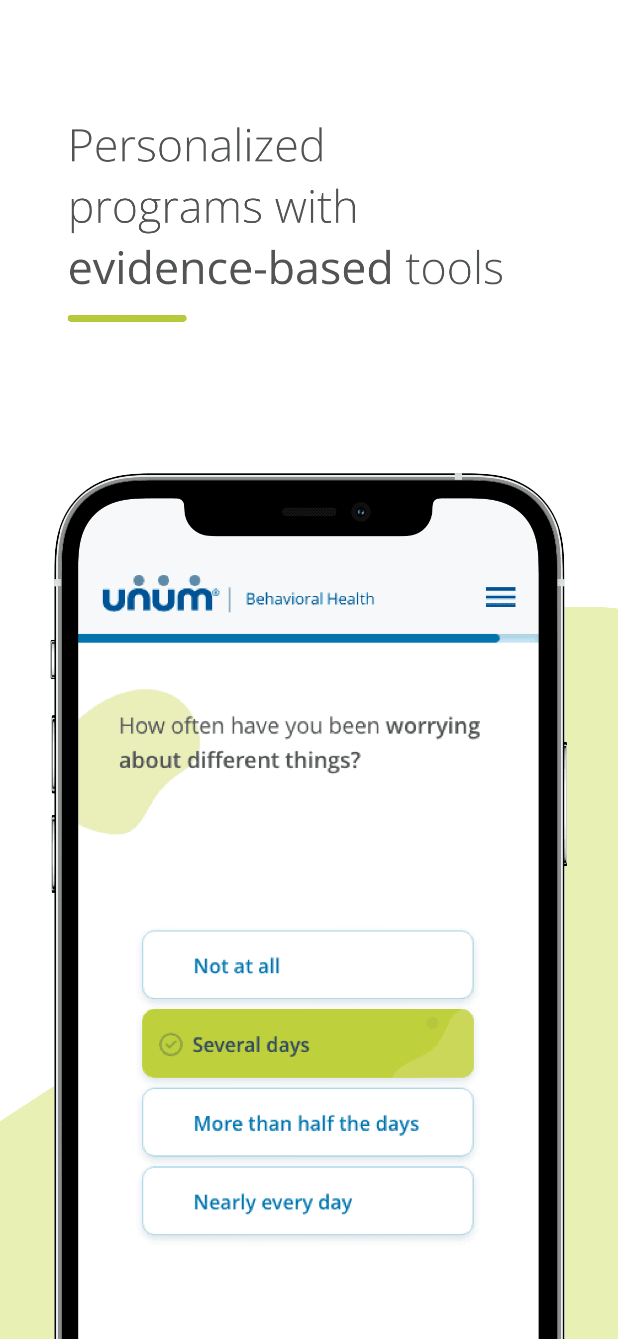 Unum Behavioural Health React Native Project | Devon Ray